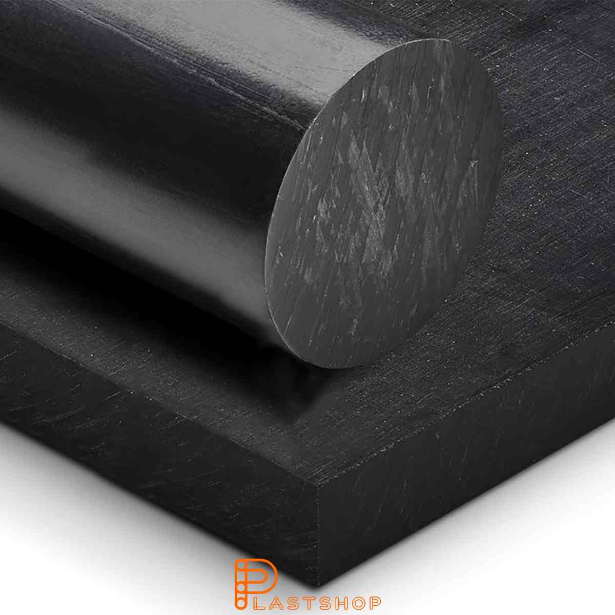 Rundstång PA6 OL 135 x 1000 mm svart - PlastShop.se