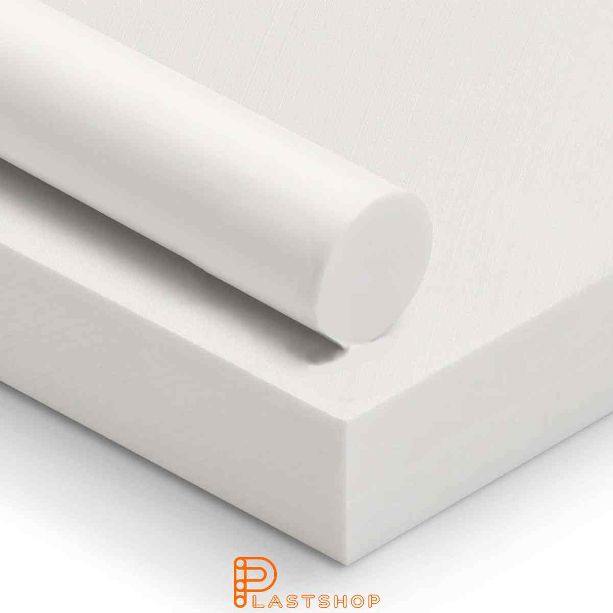 Rundstång PET FG 200 x 3000 mm natur - PlastShop.se