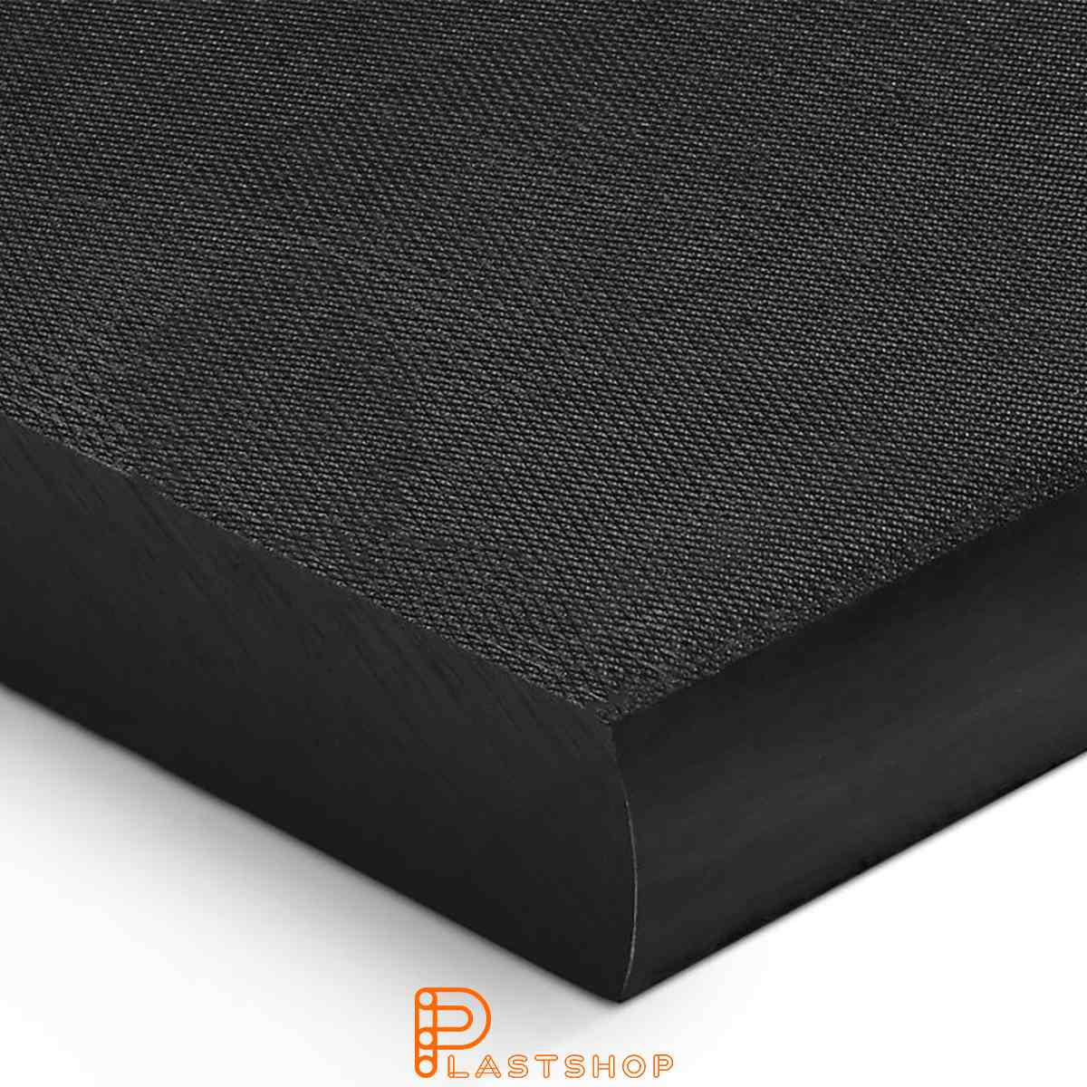 Rundstång PVDF 25 x 3000 mm svart - PlastShop.se